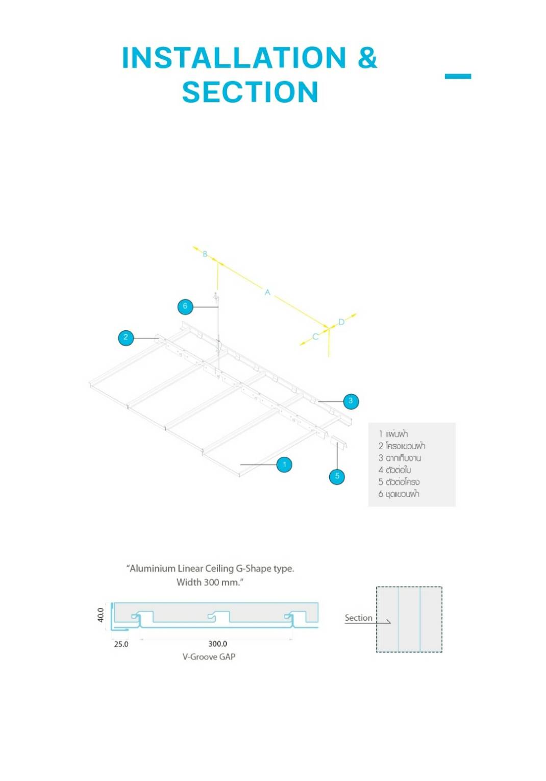 Linear Ceiling – UNICORN UNION